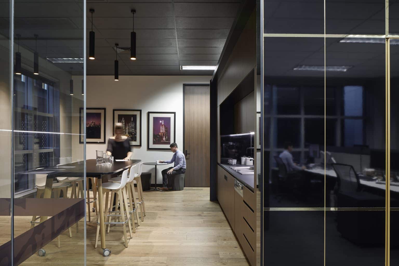 101 Collins St End of Trip Facility | Surface Squared - Laminate Solutions